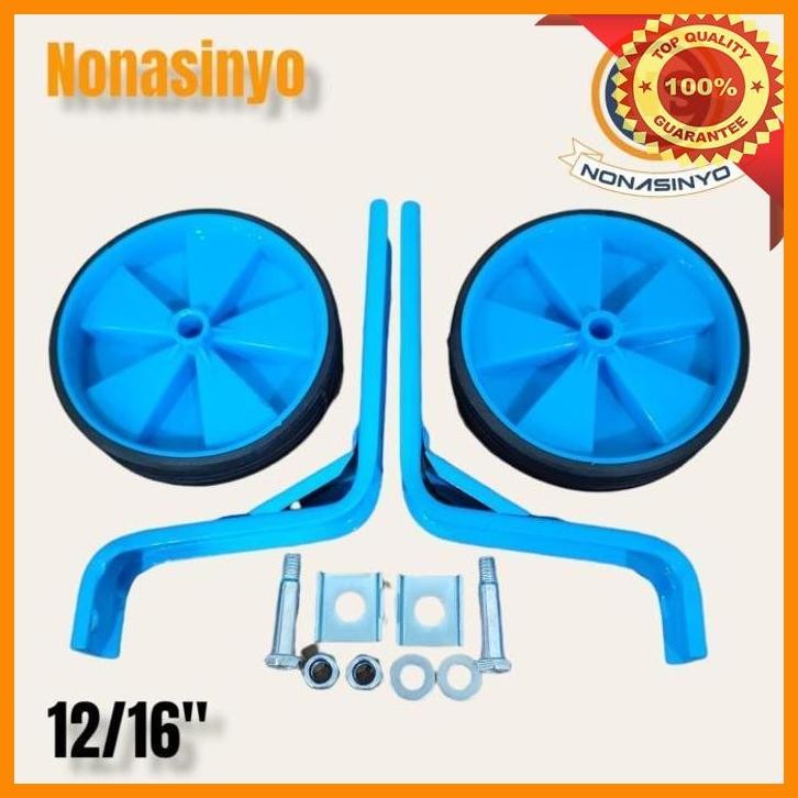 Jual (NONA) RODA BANTU SEPEDA ANAK 12 DAN 16 INCH | Shopee Indonesia