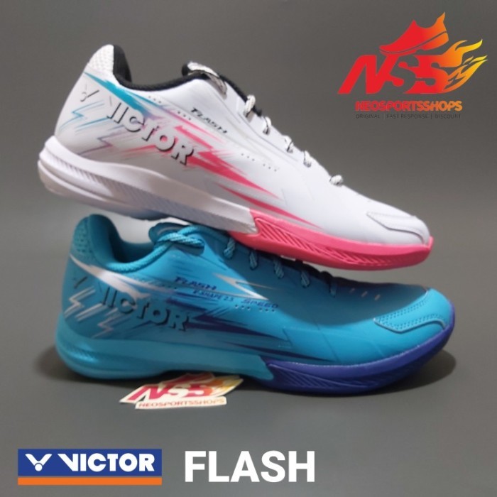 Jual Sepatu Badminton Victor Flash Original | Shopee Indonesia