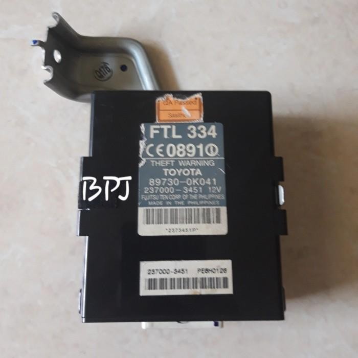Jual Ecu Modul Alarm Toyota Innova Fortuner Hilux 89730-0K041 Ok041 Ori ...