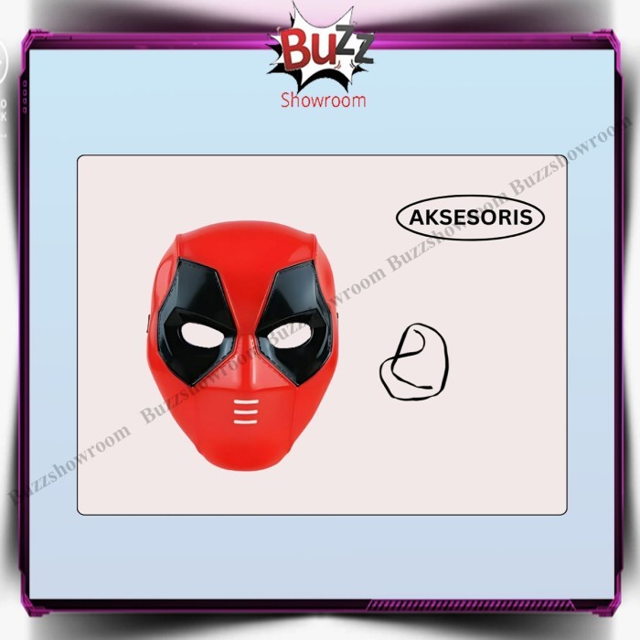 Jual Topeng Anak Karakter Superhero Deadpool Marvel Mainan | Shopee ...