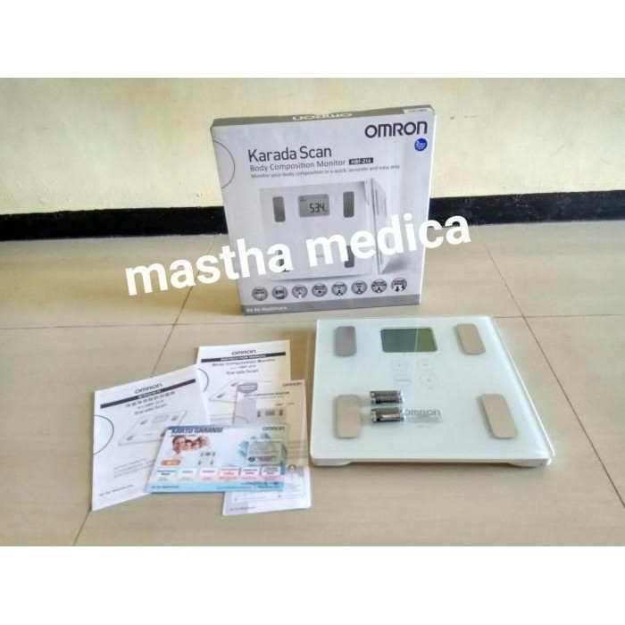 Jual Timbangan Kadar Lemak Tubuh Karada Scan Body Composition Omron Hbf ...