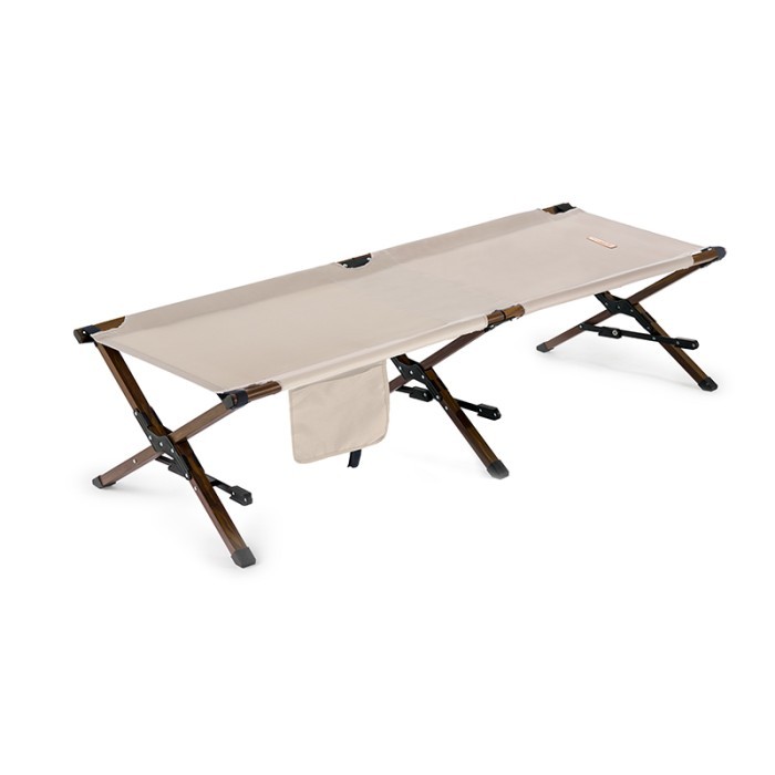 Jual Naturehike XJC03 Wood grain aluminum alloy folding bed (Velbed ...