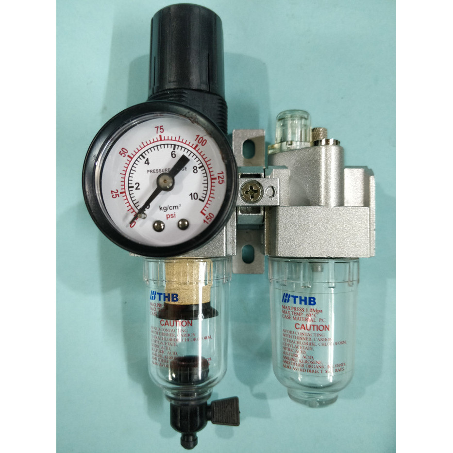 Jual Air Filter Regulator / Air Control Unit Mini Thb Frl 202 - 1/4 ...