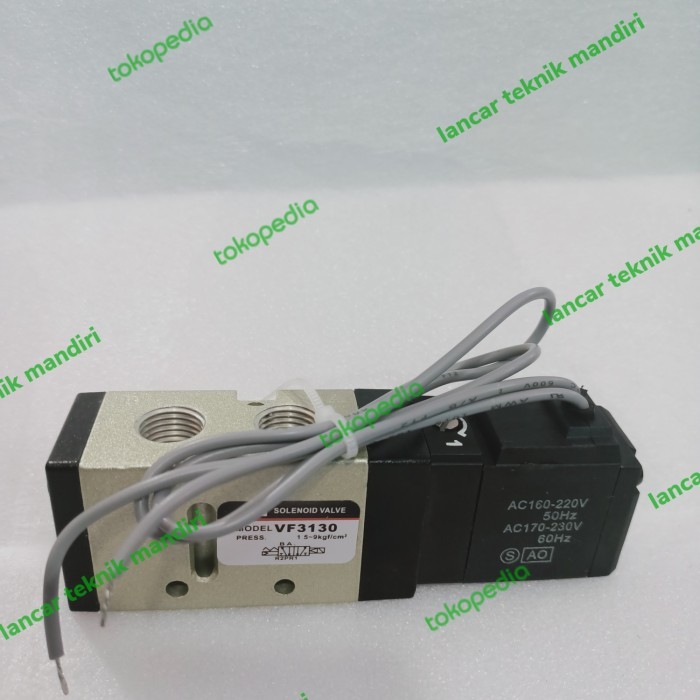 Jual Solenoid Valve Type Vf3130-4G-02 Smc China | Shopee Indonesia