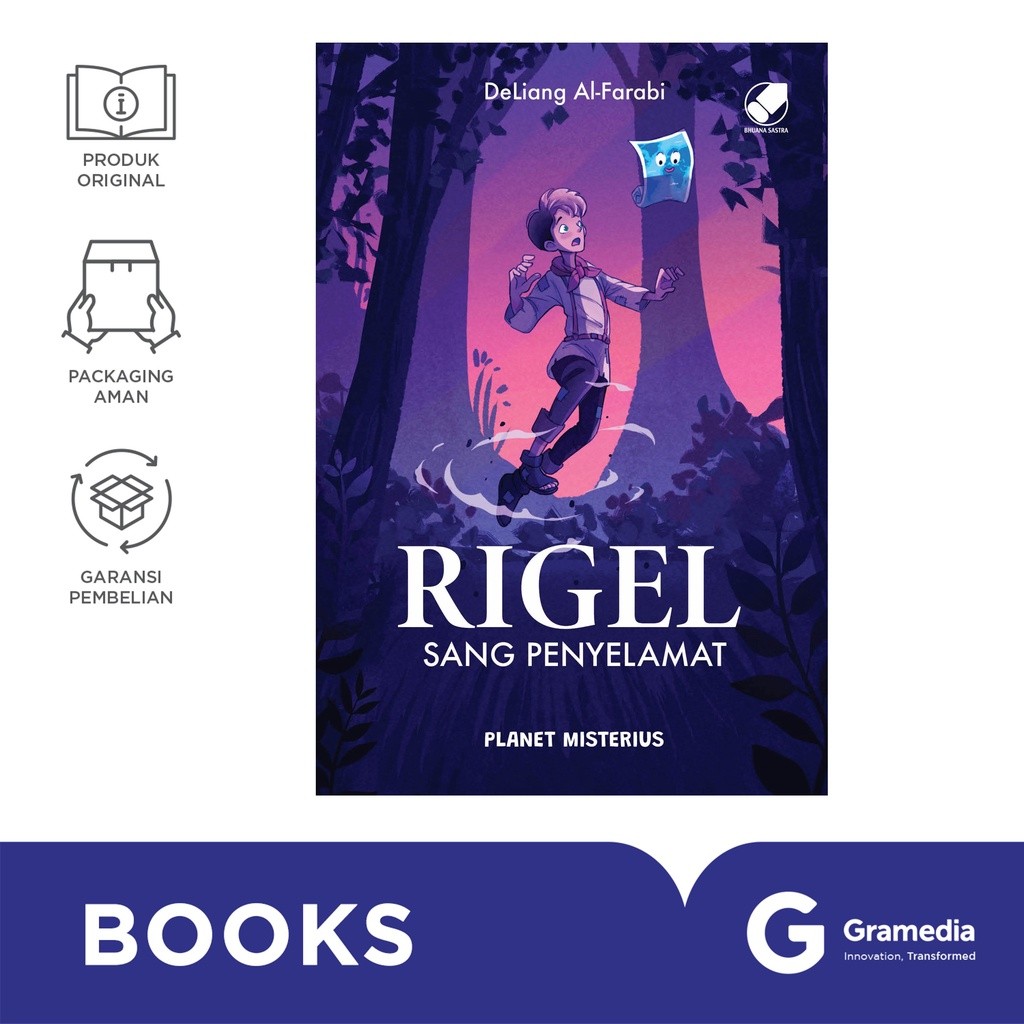 Jual Novel Rigel Sang Penyelamat Planet Misterius (DeLiang Al-Farabi) | Shopee Indonesia