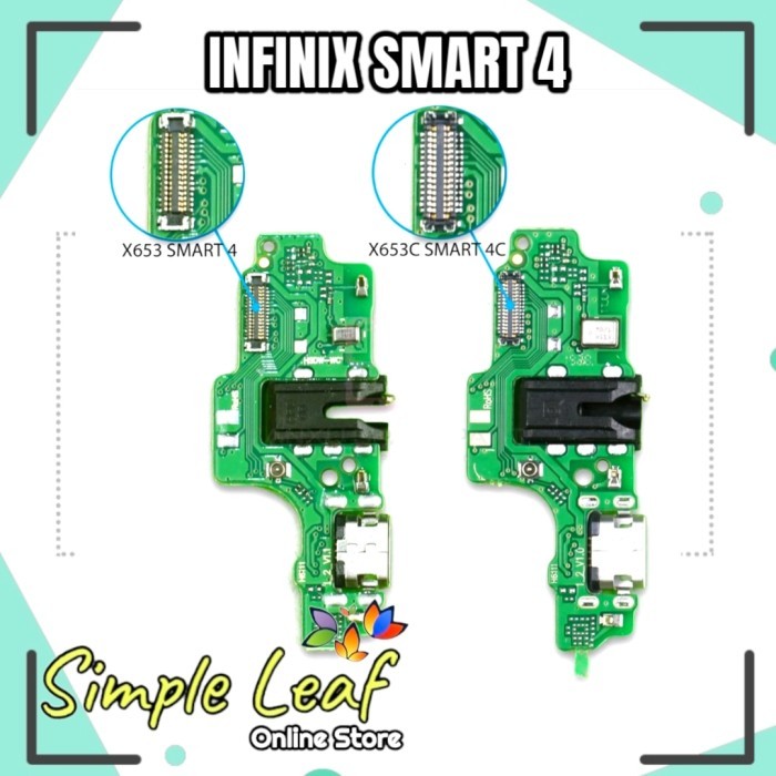 Jual FLEXIBEL FLEXIBLE KONEKTOR CHARGER CON CAS MIC INFINIX SMART 4 X653C | Shopee Indonesia