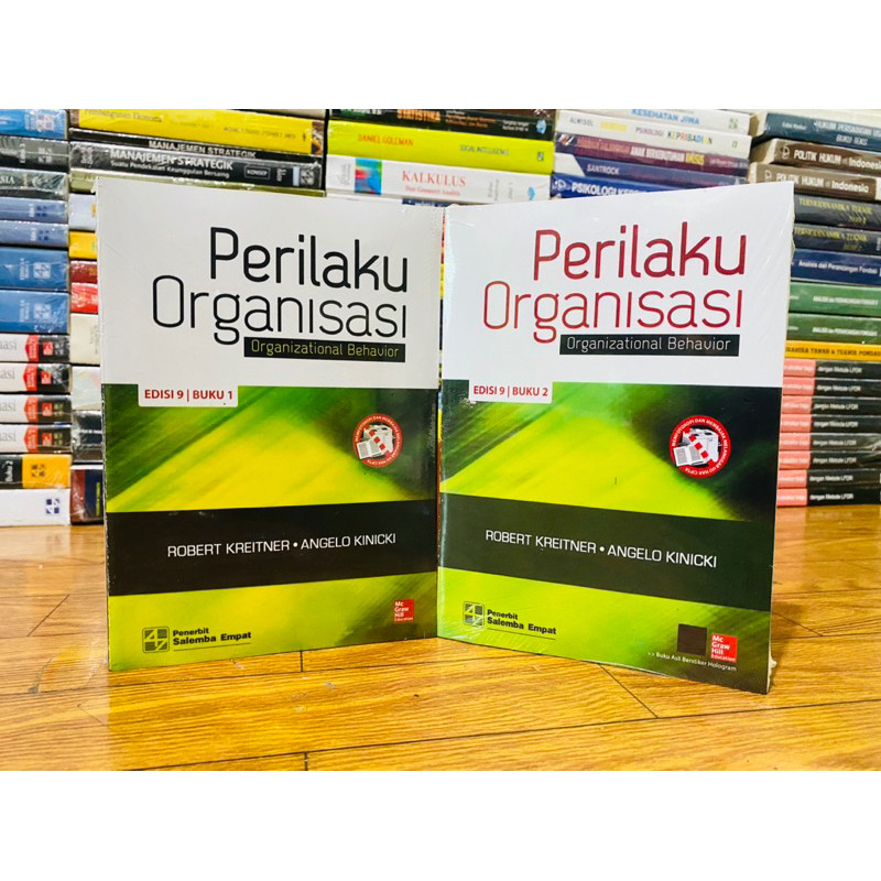 Jual PAKET 2 BUKU; PERILAKU ORGANISASI EDISI 9 BUKU 1 DAN 2 - ROBERT ...