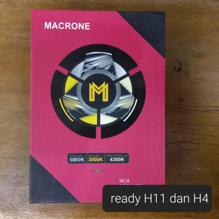 Jual Led Macrone Mc8 H11 H4 | Shopee Indonesia