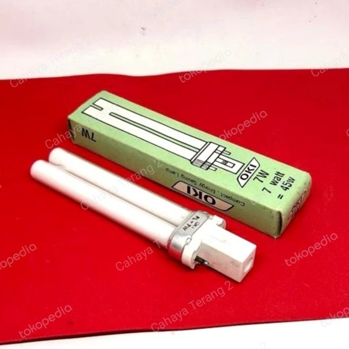 Jual LAMPU KULKAS SHOWCASE LAMPU KULKAS KACA LAMPU 7 WATT PL-S TUSUK 2 ...