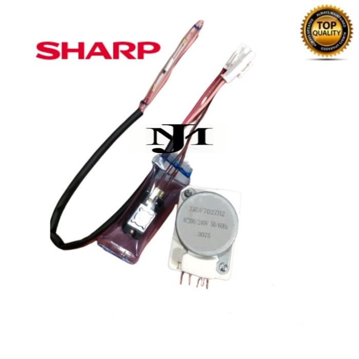 Jual TIMER DEFROST BIMETAL KULKAS SHARP 2 PINTU 1 SET | Shopee Indonesia