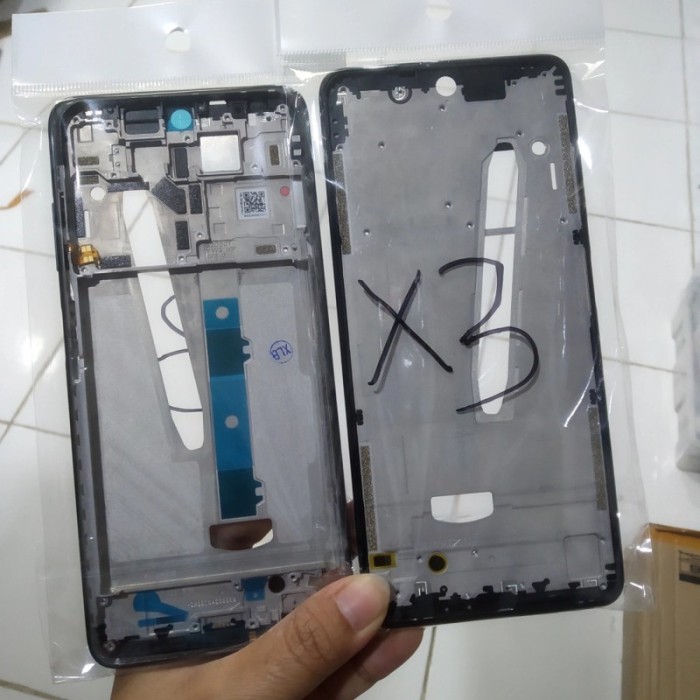 Jual TULANG TENGAH MIDDLE FRAME LCD DUDUKAN TATAKAN LCD XIAOMI POCO X3 ...
