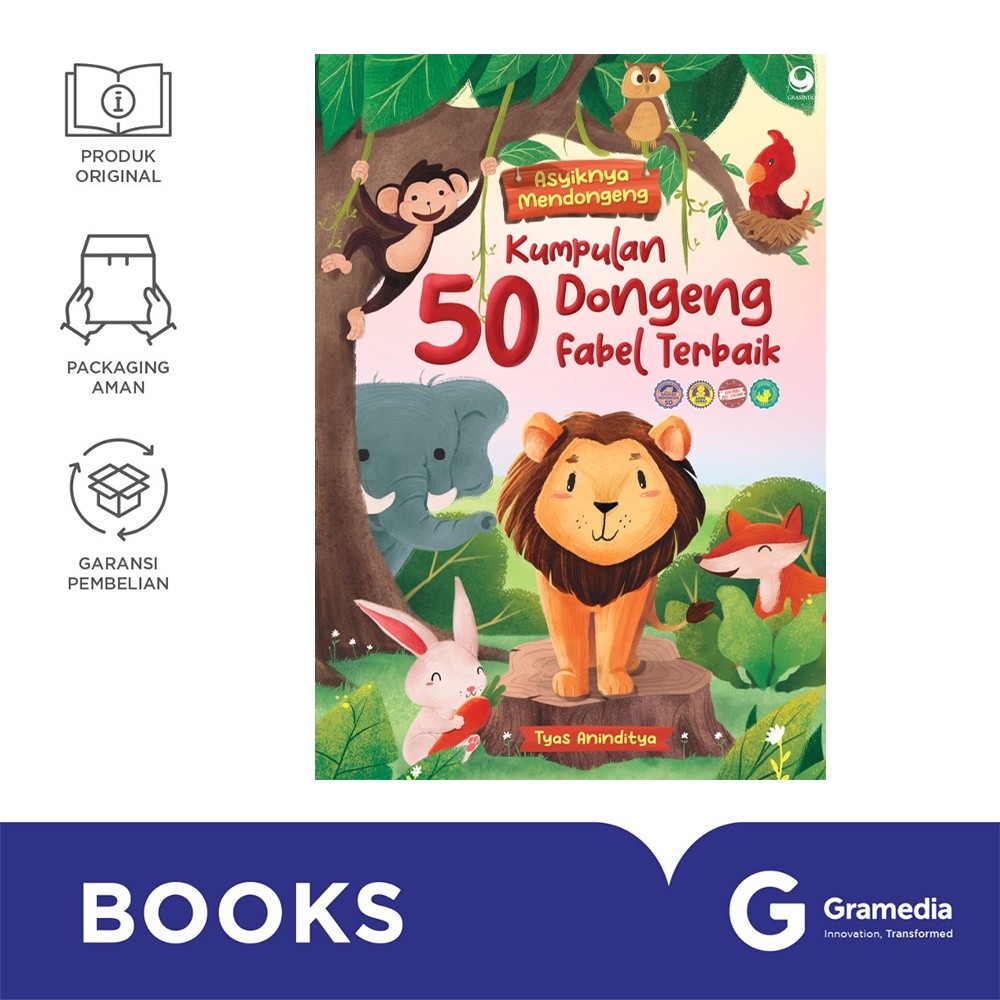 Jual Kumpulan 50 Dongeng Fabel Terbaik | Shopee Indonesia
