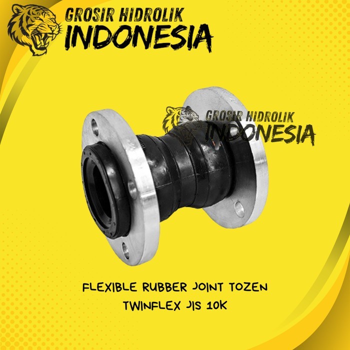 Jual 2'' RUBBER FLEXIBLE JOINT TOZEN TWINFLEX JIS 10K SIZE 2 INCH ...