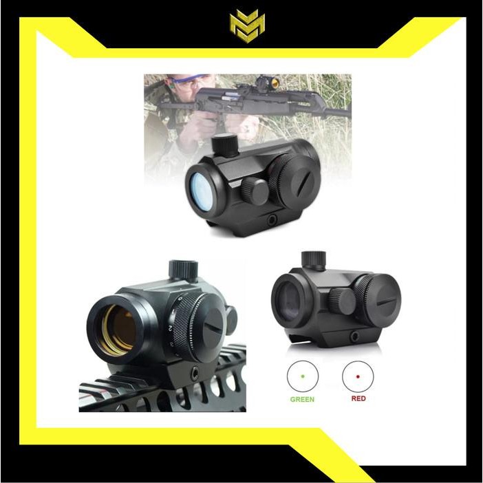 Jual Holo Scope Red and Green Dot Airsoft Holographic Tactical WGG WGB ...