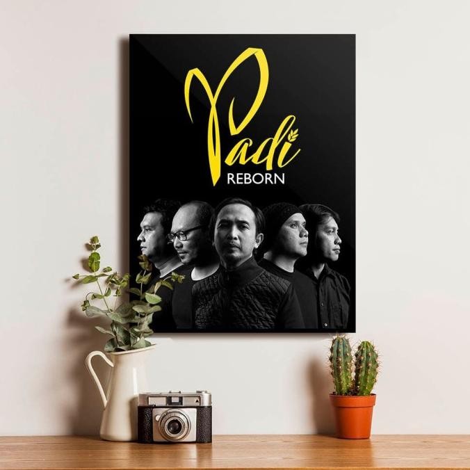 Jual PADI BAND SOBAT PADI REBORN ALBUM POSTER KAYU DEKORASI DINDING ...