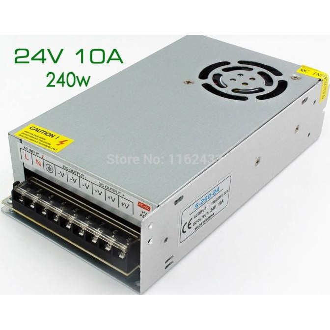 Jual POWER SUPPLY SMPS 24V 10A ORIGINAL DAN TERPERCAYA | Shopee Indonesia