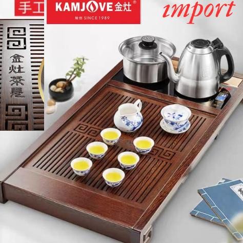 Jual Meja Chinese Tea TeaSet Kamjove Papan Tray Pot Teko Teh China Set ...