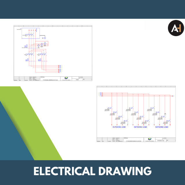 Jual Gambar Diagram Panel Listrik/Layout Panel 2D - Siap Print | Shopee ...