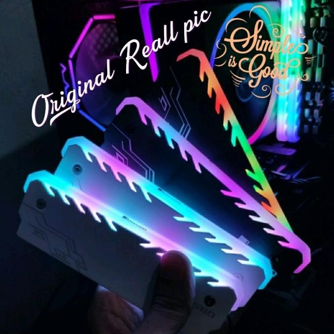 Jual heatsink ram RGB jonsbo universal ddr2 ddr3 ddr4 power 4 pin fan ...