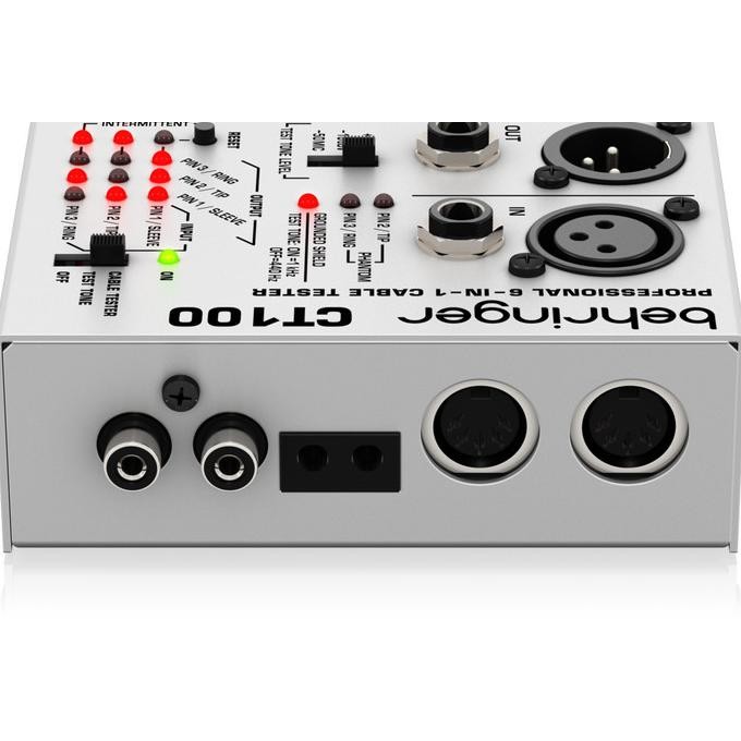 Jual Behringer CT100 / CT 100 / CT-100 6 in 1 Cable Tester ORIGINAL ...