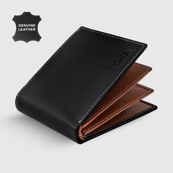 Jual Vona Icarus Wallet - Genuine Leather Dompet Pria Kulit Sapi Lipat ...