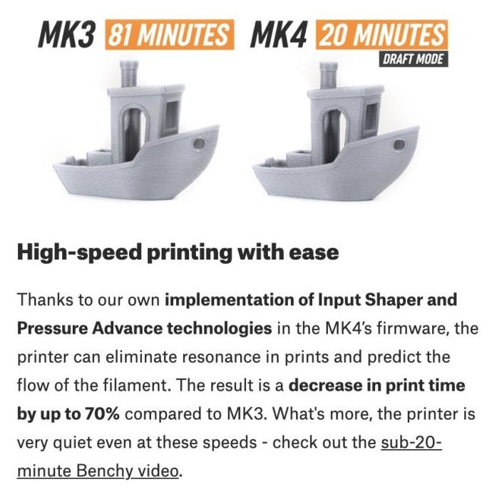 Jual Silahkan Order] Original Prusa i3 MK4 3D Printer High Speed 32 Bit ...