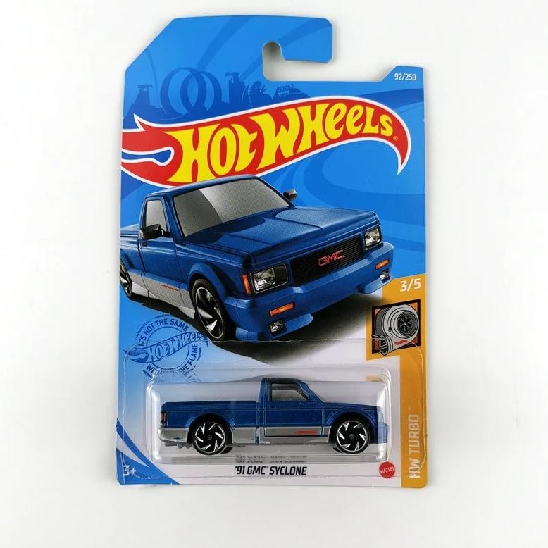Jual 2021-92 Hot Wheels Cars 91 GMC SYCLONE 1/64 Metal Die-cast Model ...