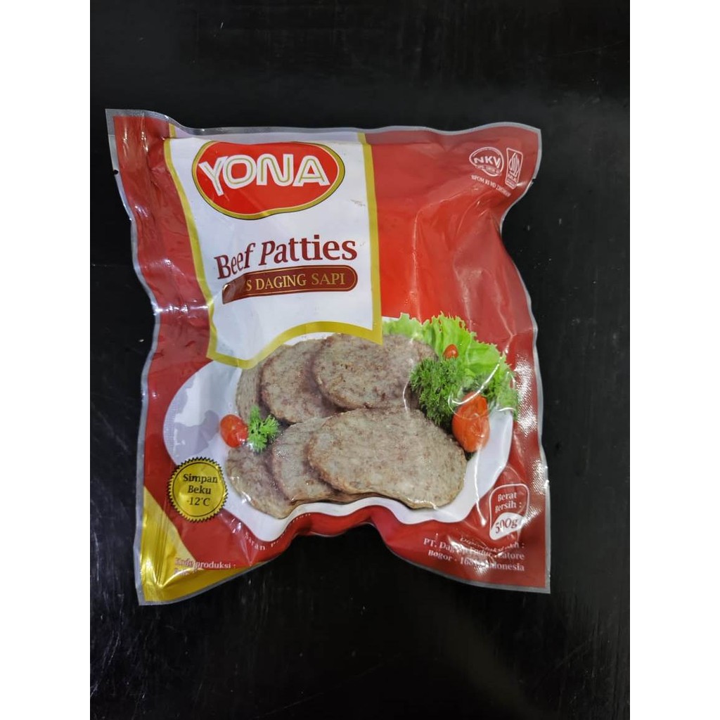 Jual Yona Beef Patties 500gr | Shopee Indonesia