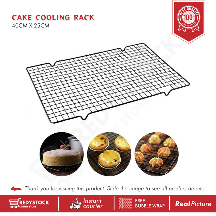 Jual Cooling Rack Rak Tray Pendingin Kue Roti Croissant Cake - 40 X ...