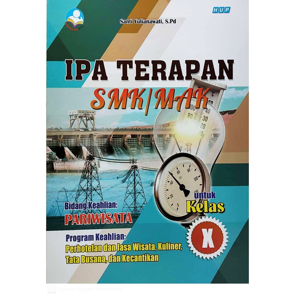 Jual IPA TERAPAN KELAS X SMK/MAK BIDANG PARIWISATA HUP [ORIGINAL] | Shopee Indonesia