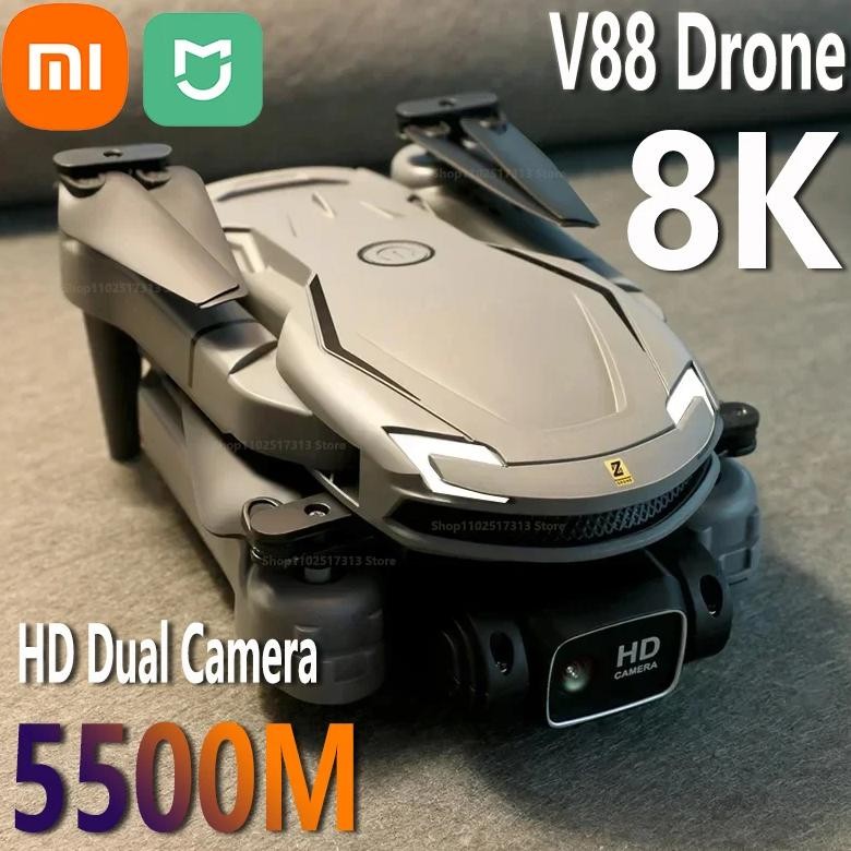 Jual xiaomi mijia v88 drone 8k professional hd dual camera 5g gps obstacle avoidance photography ...