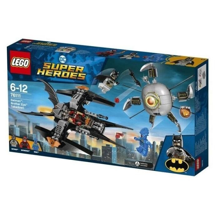 Jual LEGO DC Comics Super Heroes-76111 Batman: Brother Eye Takedown Set ...