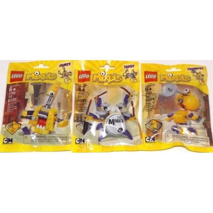 Jual LEGO MIXELS Series 7 - MIXIES Mixel Seri Trumpsy Tapsy Jamzy (3pcs ...