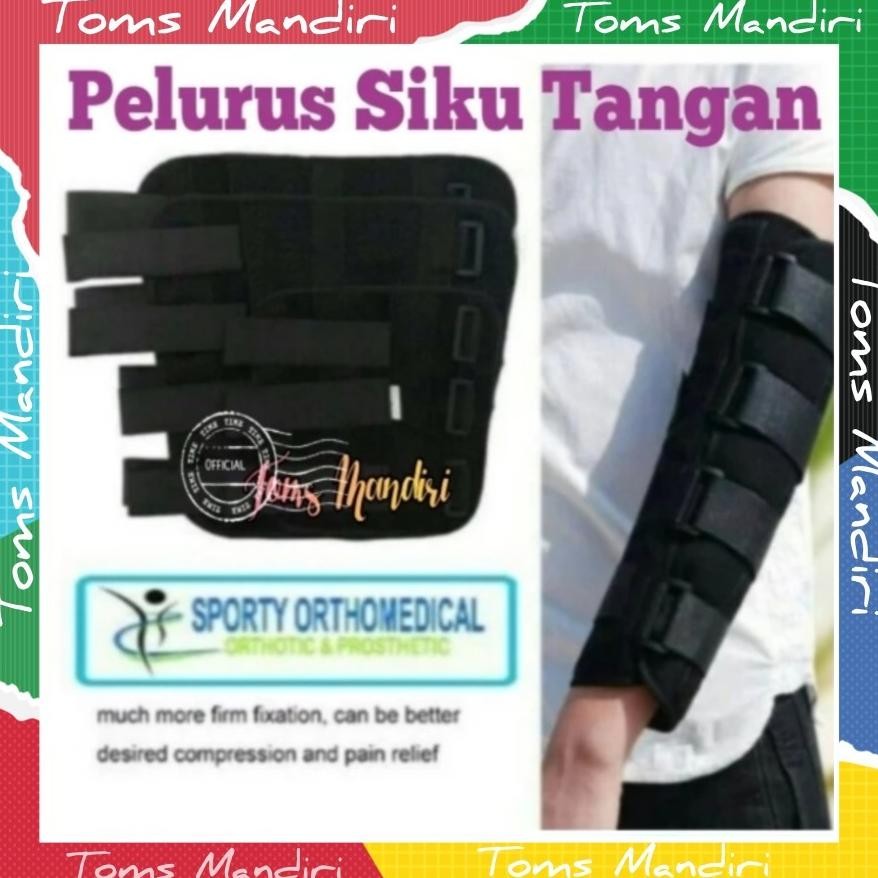 Jual Back slab Tangan splint pelurus siku tangan Penyanggah brace Elbow ...