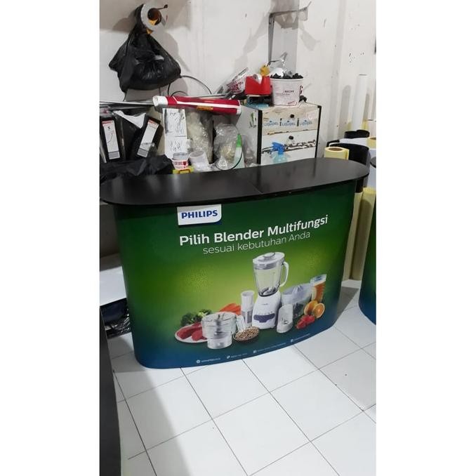 Jual POP UP COUNTER / MEJA PAMERAN SUPER ECONOMIS ( included printing ...