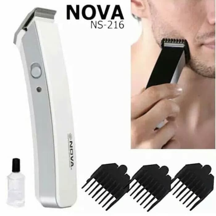 Jual Bisa Bayar di Tempat Alat Cukur Rambut Nova NS-216/Hair Clipper ...