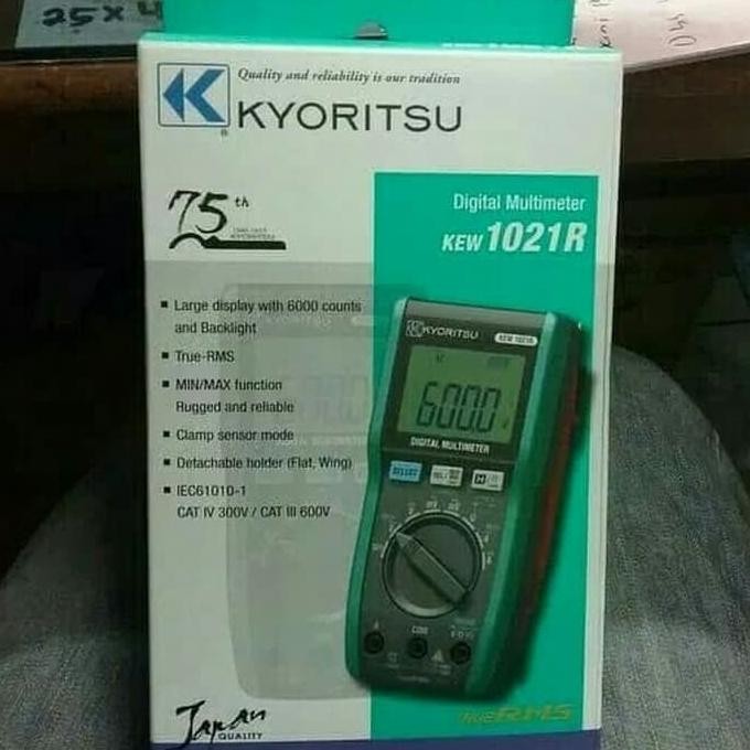 Jual Kyoritsu 1021R Digital Multimeter Multitester Avometer Original ...