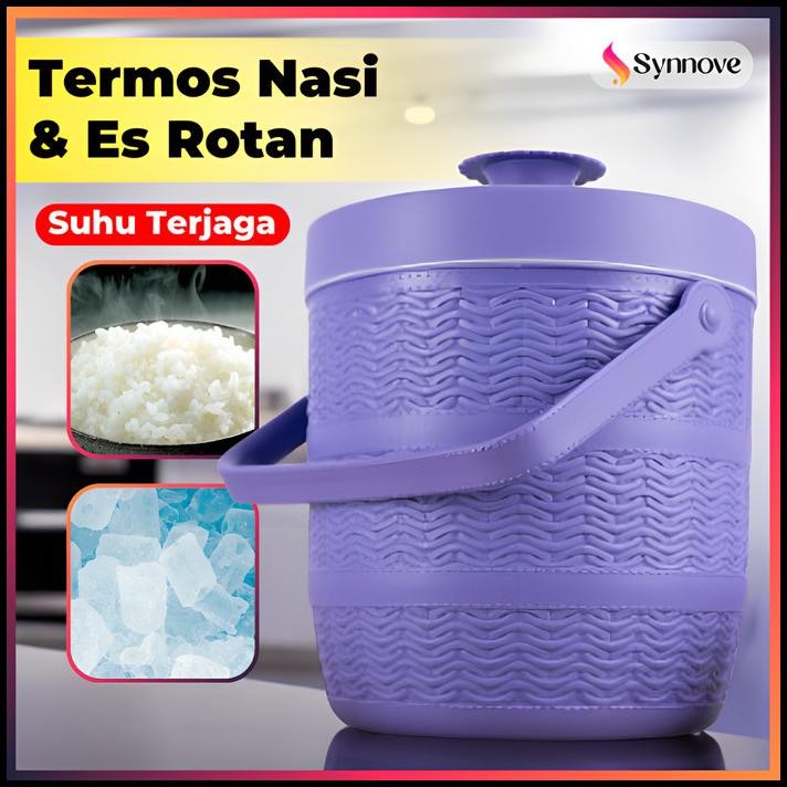 Jual Termos Nasi Minimalis Termos Es Batu Premium Tempat Nasi Ice ...