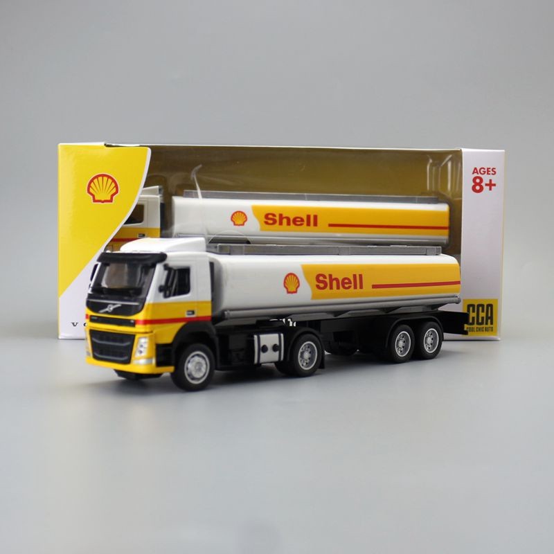 Jual Mainan Anak-anak Simulasi Mobil Paduan Model 1:50 Shell Volvo ...