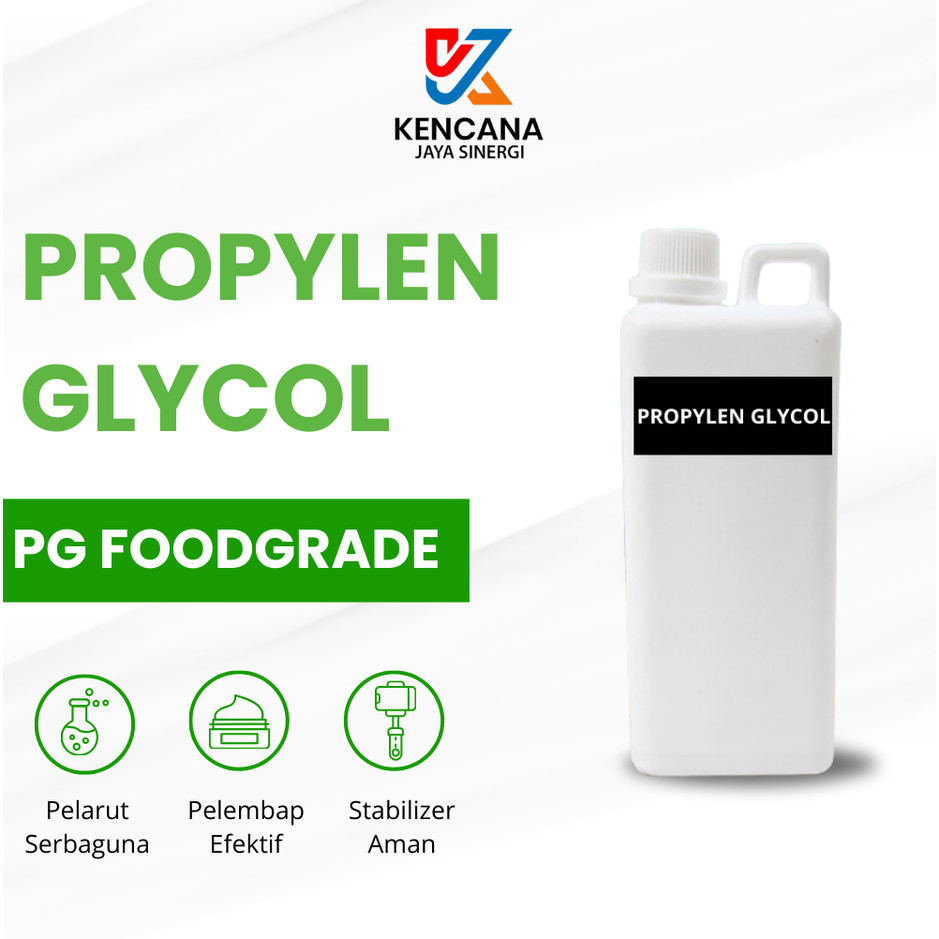 Jual PROPYLEN GLYCOL / PG FOODGRADE / 1KG | Shopee Indonesia