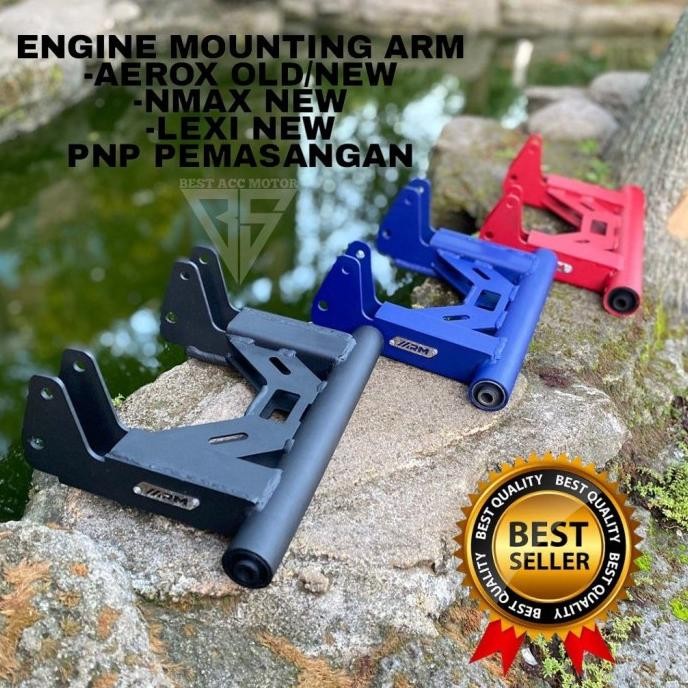 Jual ENGINE MOUNTING AEROX-NMAX-LEXI NEW ARM TERSEDIA | Shopee Indonesia