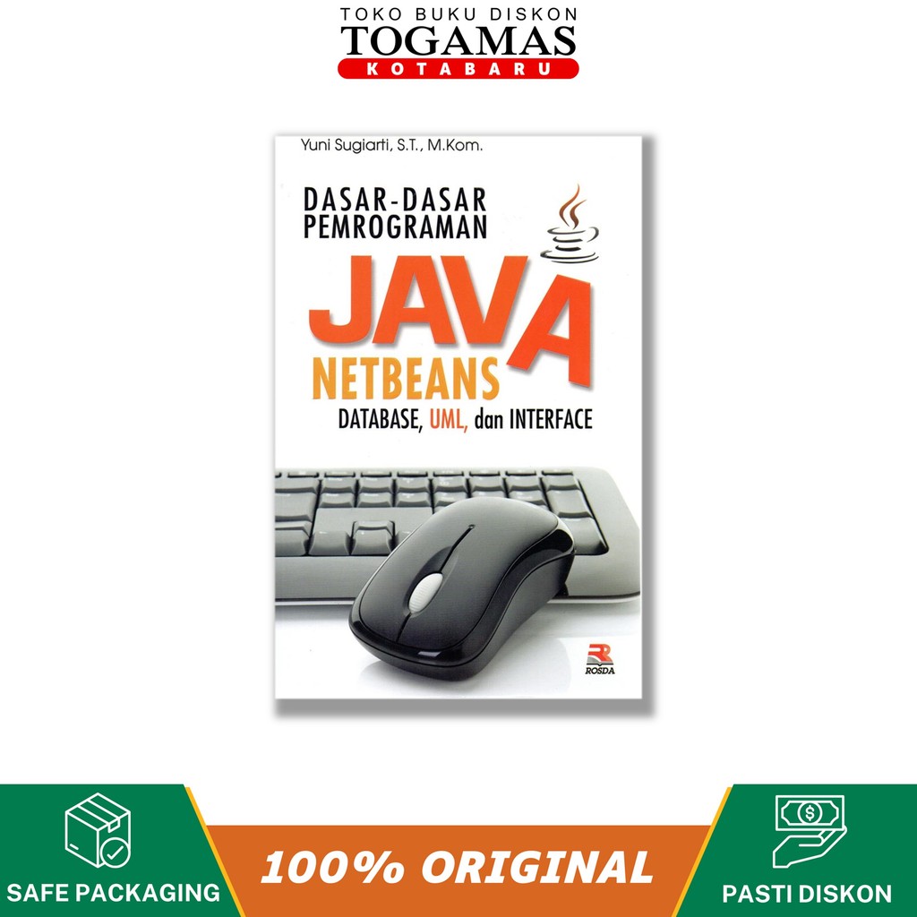 Jual Dasar Dasar Pemrograman Java Netbeans Database Uml Dan 5442
