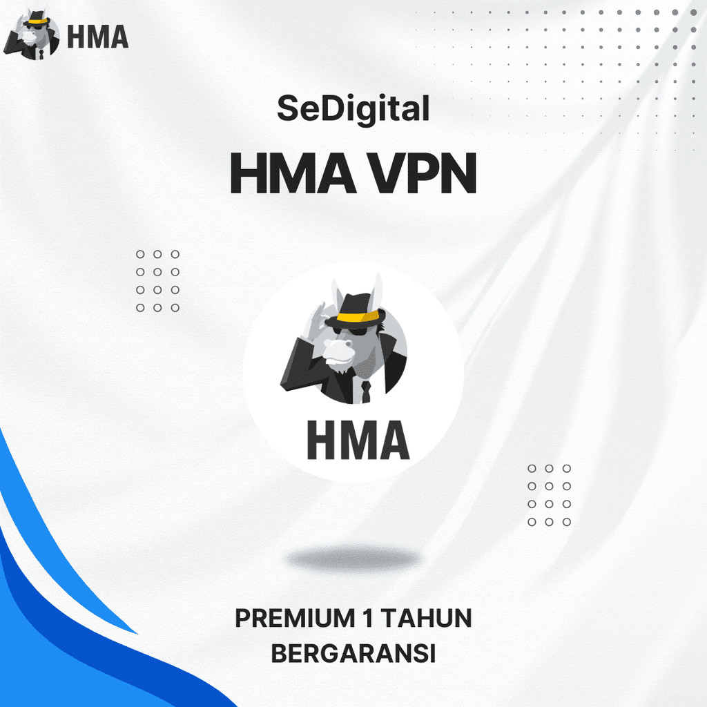 Jual Akun HMA Vpn Premium 1 Tahun Garansi Full (Private 5 Device) | Shopee Indonesia