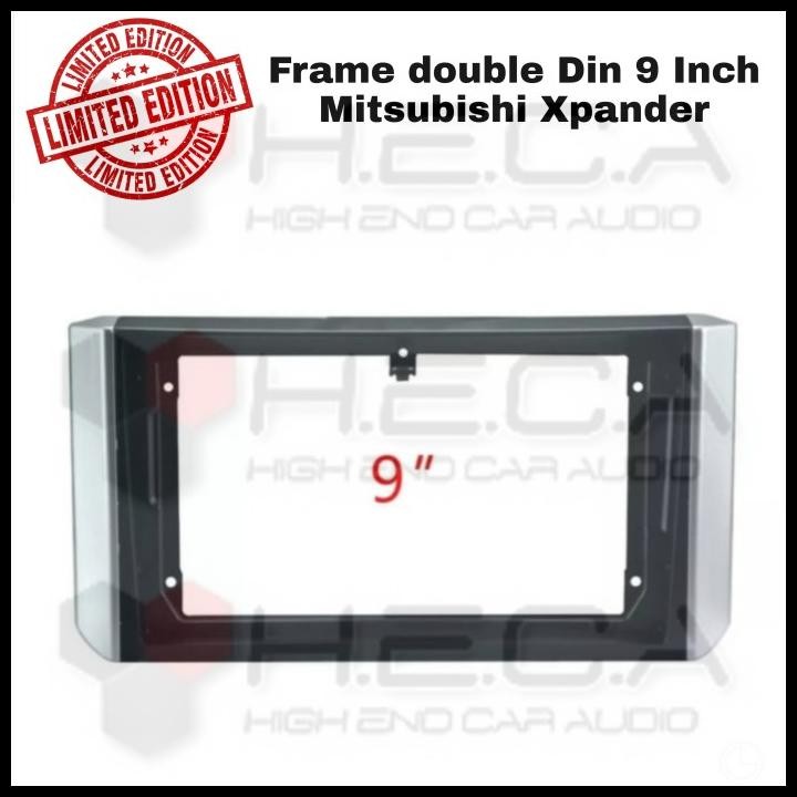 Jual BEST DEAL FRAME 9" MITSUBISHI XPANDER HEAD UNIT DOUBLE DIN TAPE ...