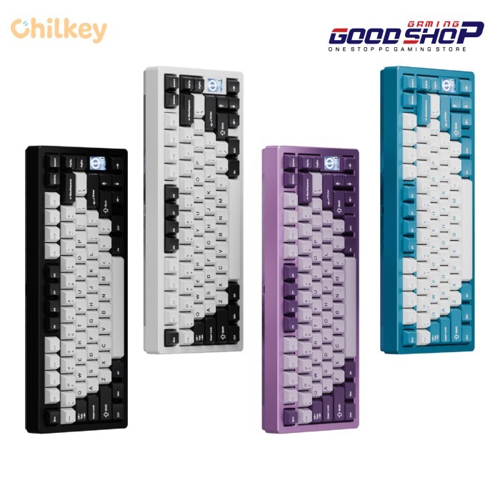 Jual Onlyone Chillkey ND75 /ND 75 Flexcut Prebuilt 3mode Mechanical Keyboard | Shopee Indonesia