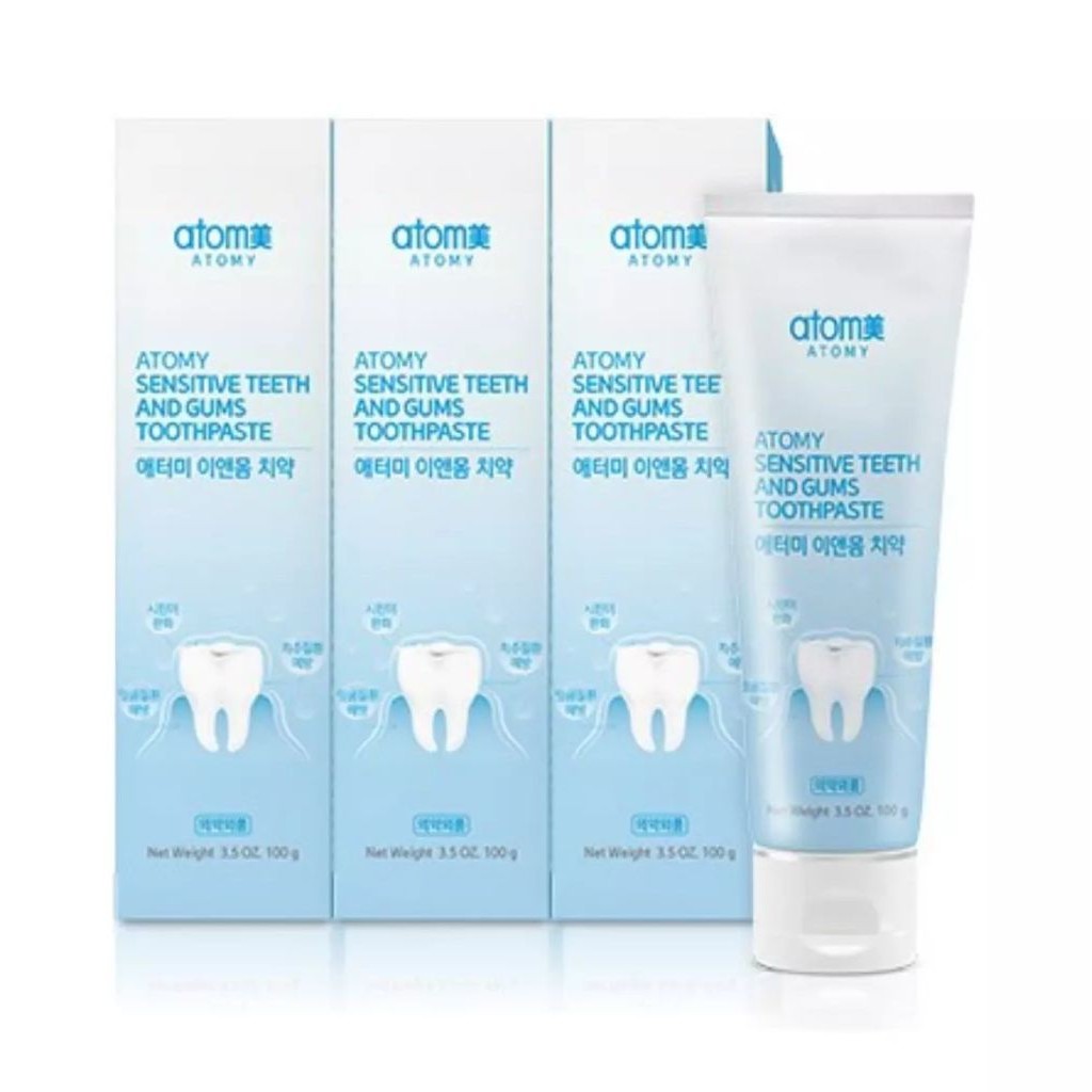 Jual Atomy Sensitive Teeth & Gums Toothpaste Odol (3 tube x 100gr) 1 ...