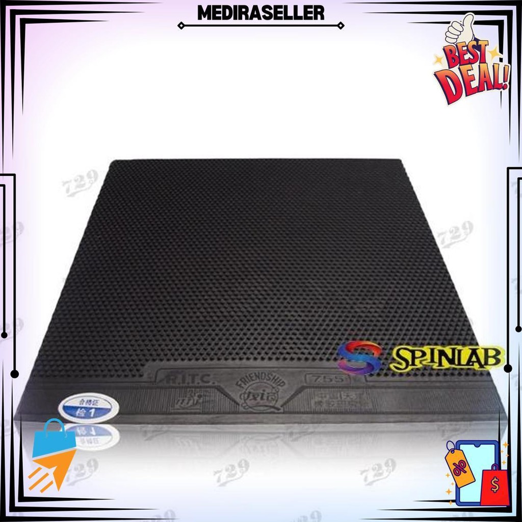 Jual Karet Pingpong Tenis Meja Bintik Bertahan 729 755 Ox D Promo Puncak | Shopee Indonesia