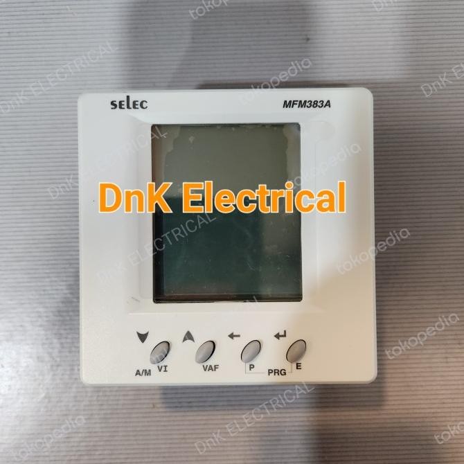 Jual Digital Multifunction Meter 3 Phase KWH LCD SELEC MFM383A | Shopee ...