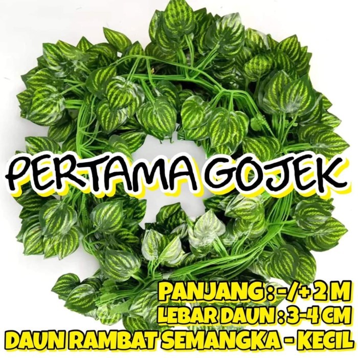 Jual Lusinan Tanaman Plastik Merambat/Rumput Dekor/Busa Bunga/Floral ...