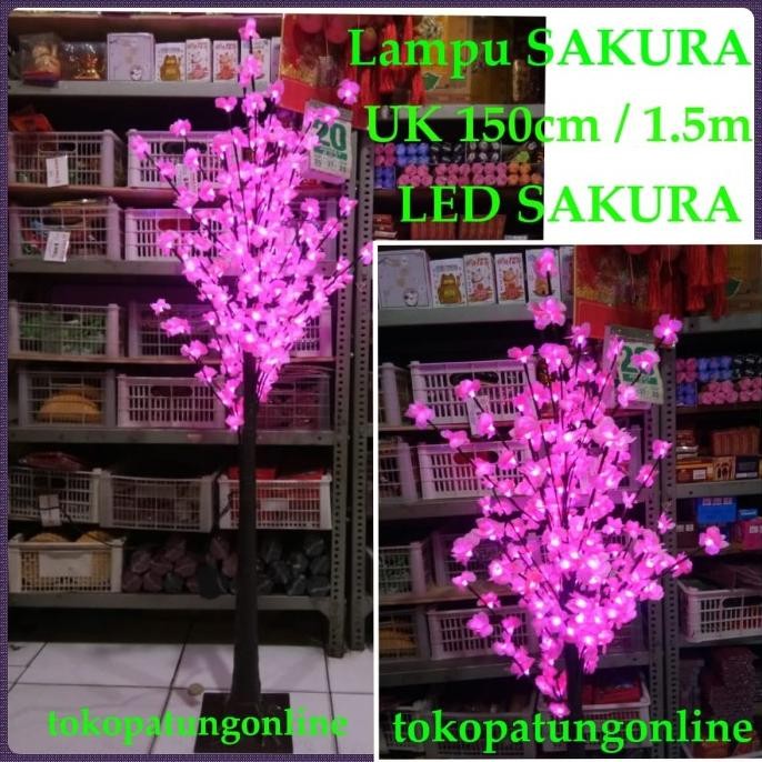 Jual POHON IMLEK SAKURA MEI HWA LAMPU KEDIP LED LCM | Shopee Indonesia